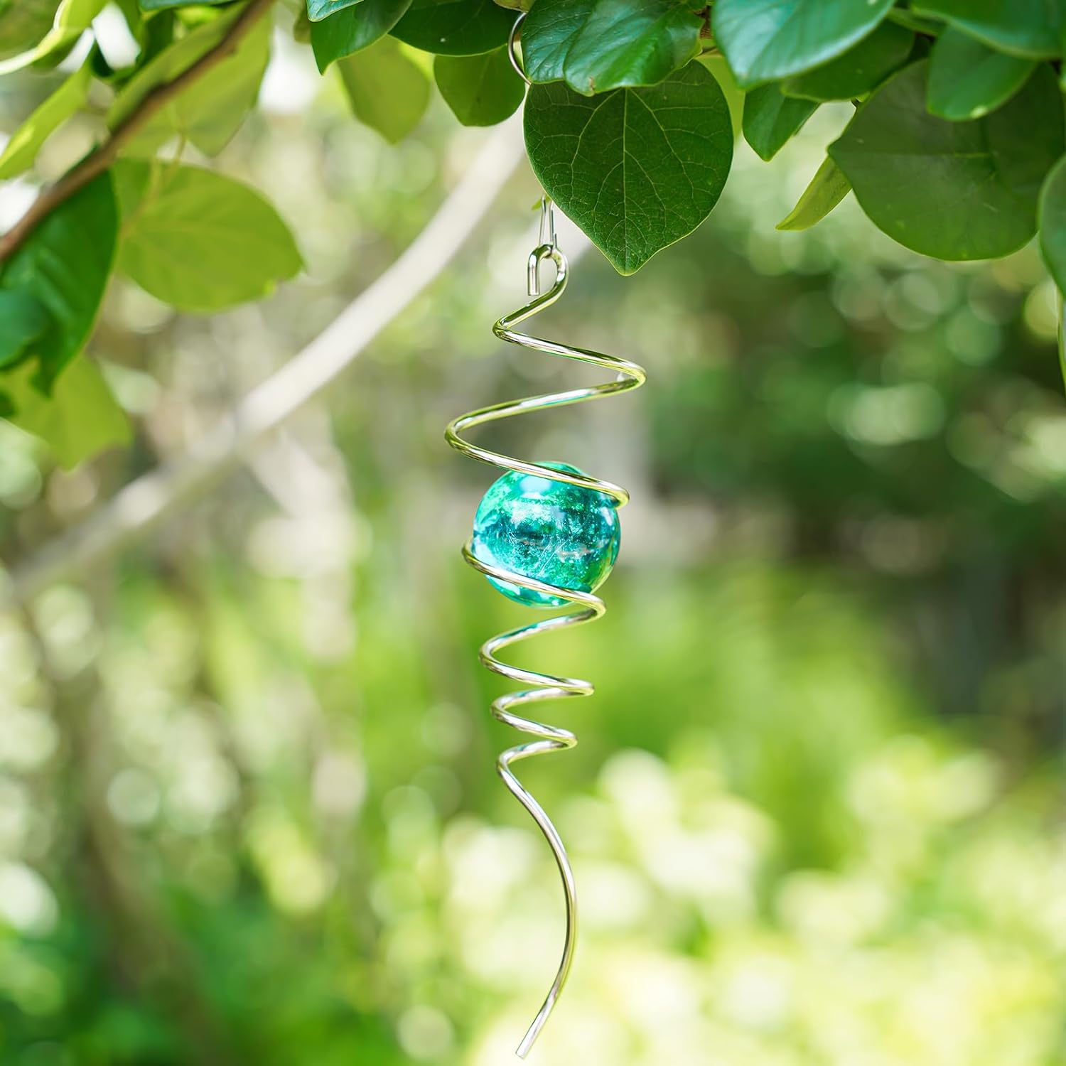 Decorative Crystal Gazing Ball Wind Spinner – pasteqe